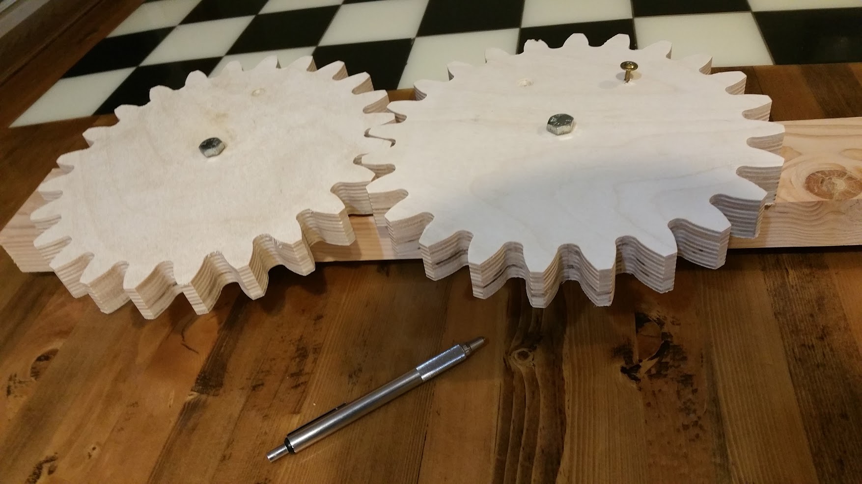 CNC Gears Made From Baltic Birch – The Gahooa Perspective